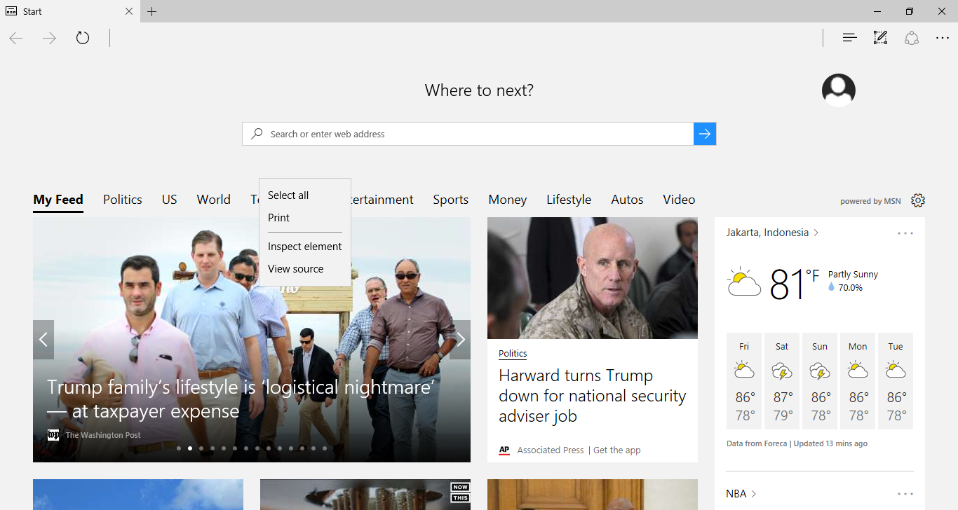 Cara Enable Inspect Element Dan View Source Di Microsoft Edge